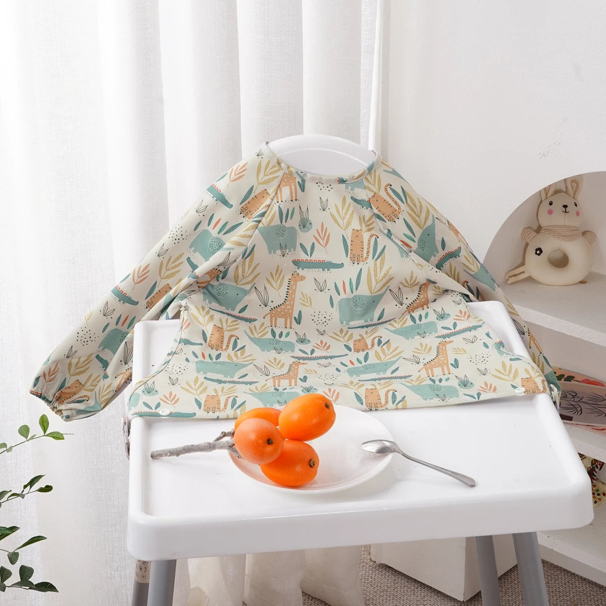 Waterproof Baby Feeding Apron with table attachment – Kiddyroo