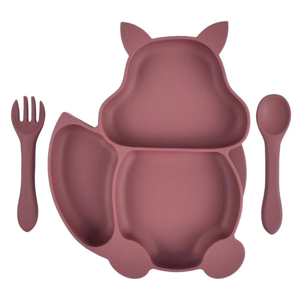 Silicone Dinner Plate Set – Kiddyroo